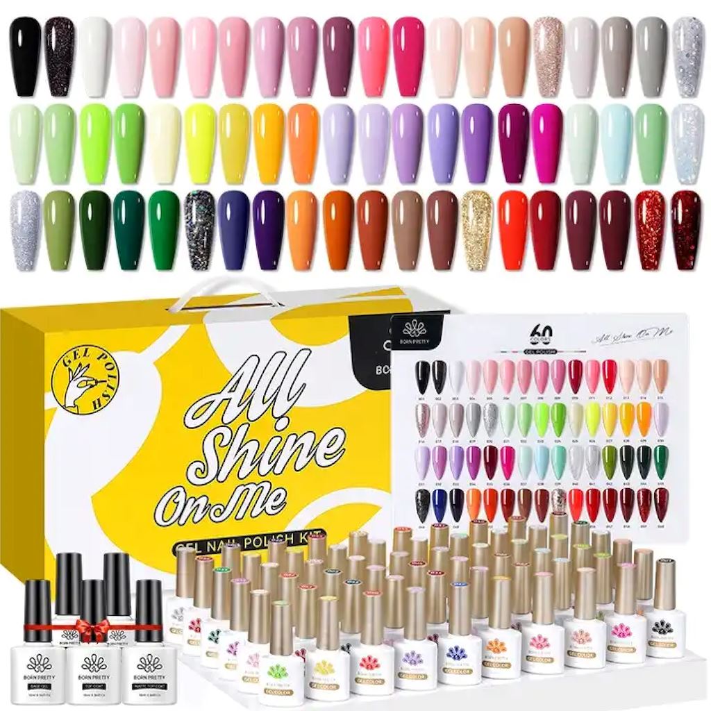 Gel Polish Kit 60 Colours BORN PRETTY - Australia — NSI Australia