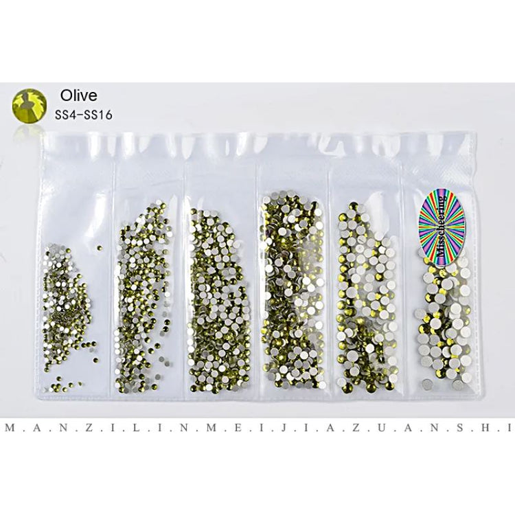 Nail Rhinestones Mixed Sizes Pack — NSI Australia