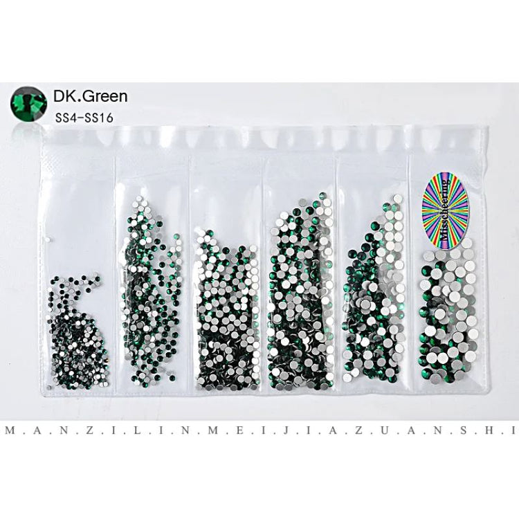 Nail Rhinestones Mixed Sizes Pack — NSI Australia