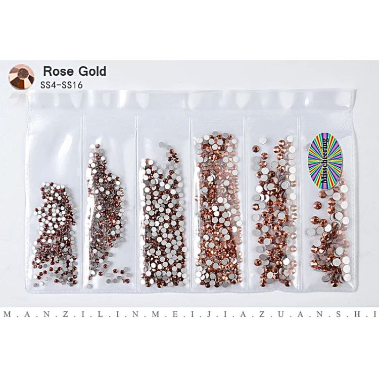Nail Rhinestones Mixed Sizes Pack — NSI Australia