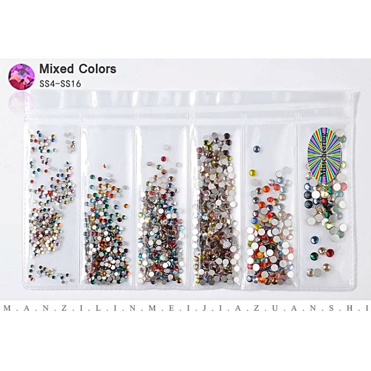 Nail Rhinestones Mixed Sizes Pack — NSI Australia