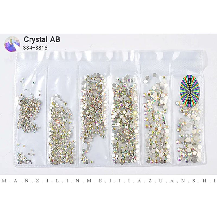 Nail Rhinestones Mixed Sizes Pack — NSI Australia