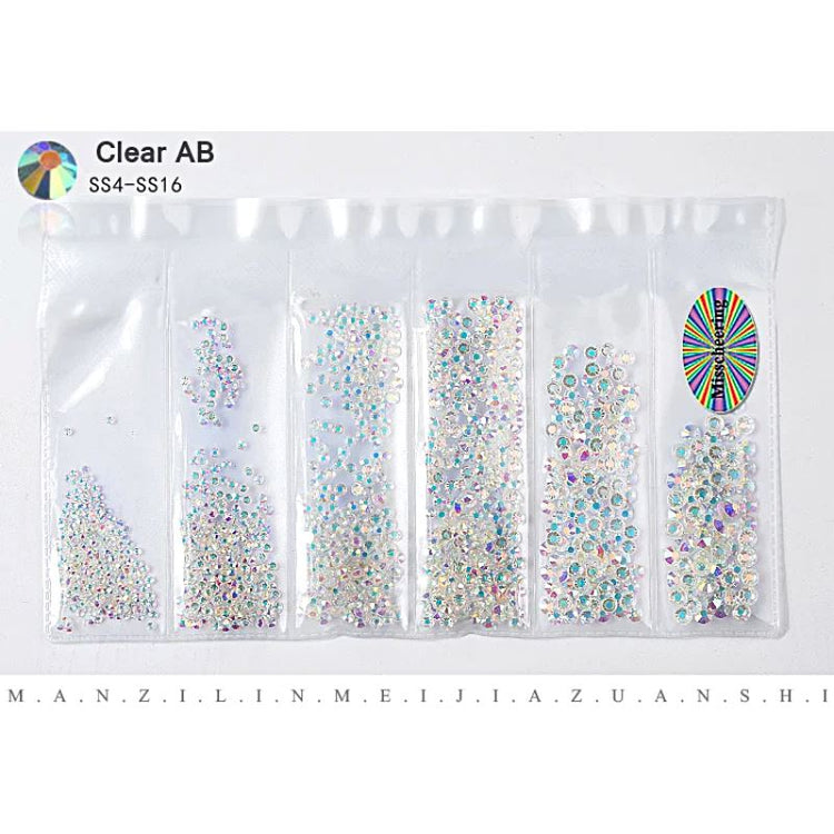 Nail Rhinestones Mixed Sizes Pack — NSI Australia