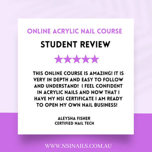Acrylic Nail Course - Nail Tech Certificates - NSI Australia