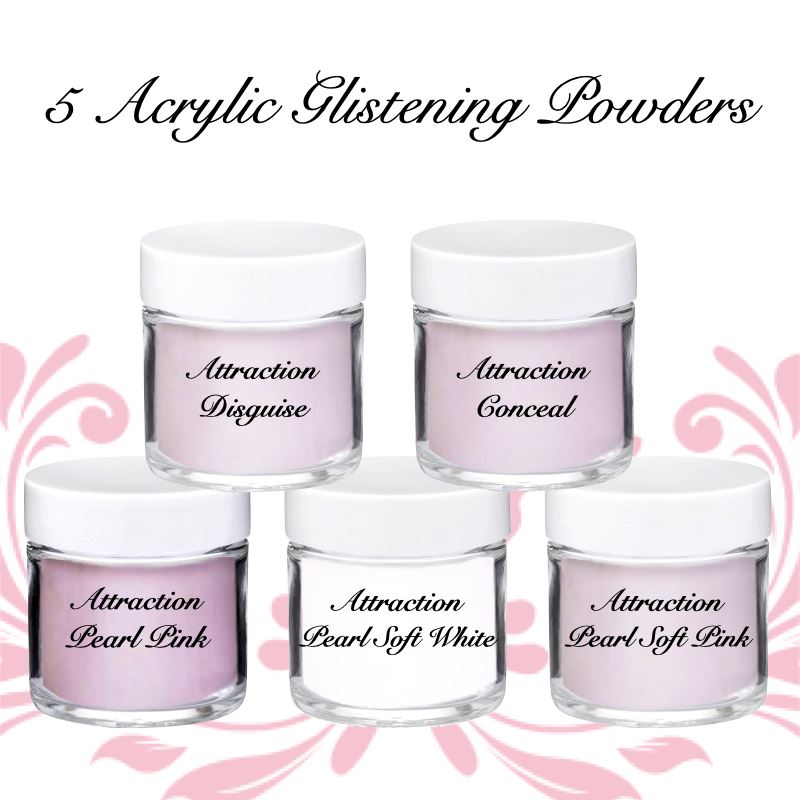 Acrylic Powders Pack 10g Jars - NSI Australia