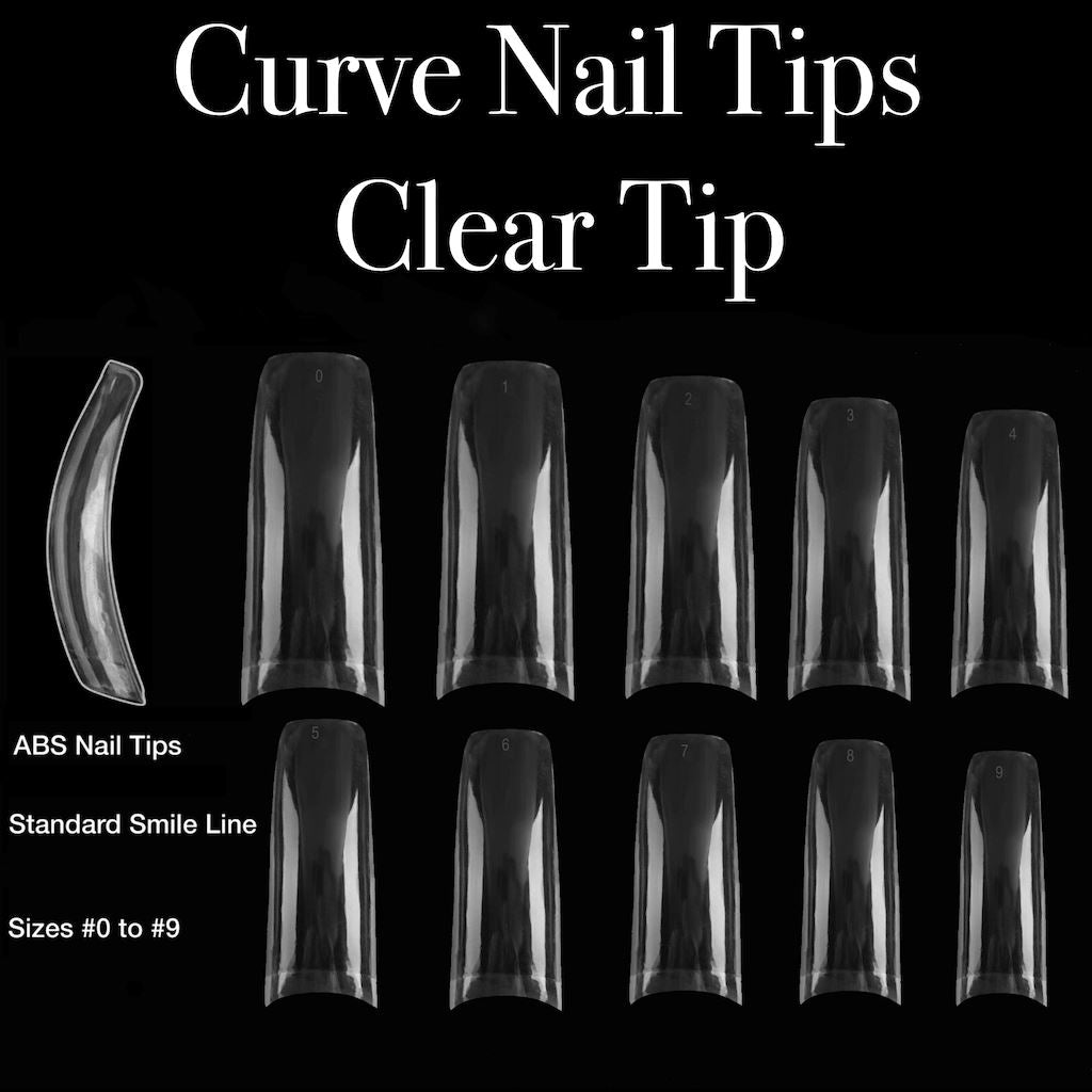Curve Nail Tips — NSI Australia