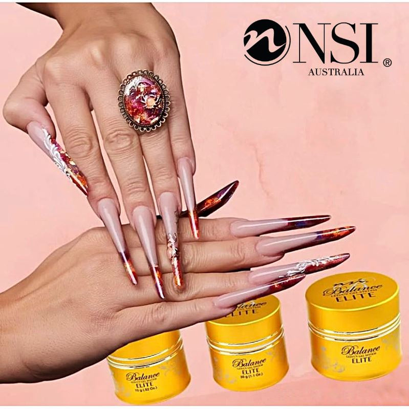 NSI LED/UV Nail Gel - Hard Gel System - NSI Australia