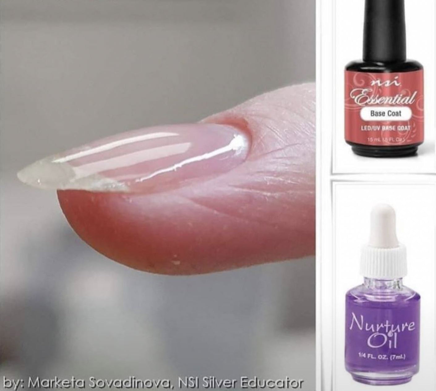 NSI Gel Nail - Hard Gel & Builder Gel in a Bottle — NSI Australia