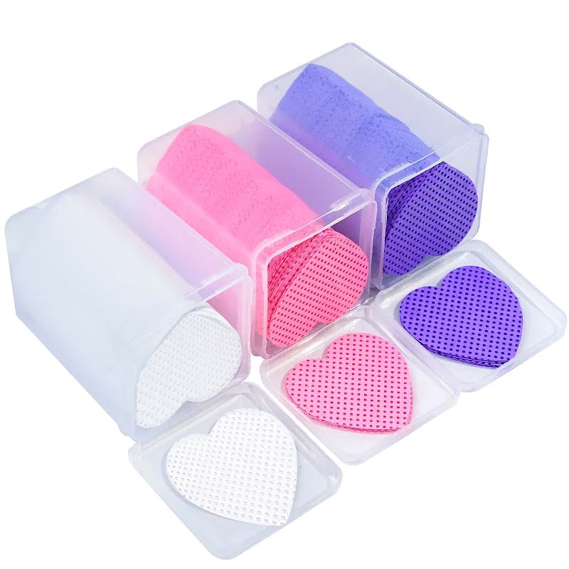 Nail Wipes Heart Shape 200pcs — NSI Australia