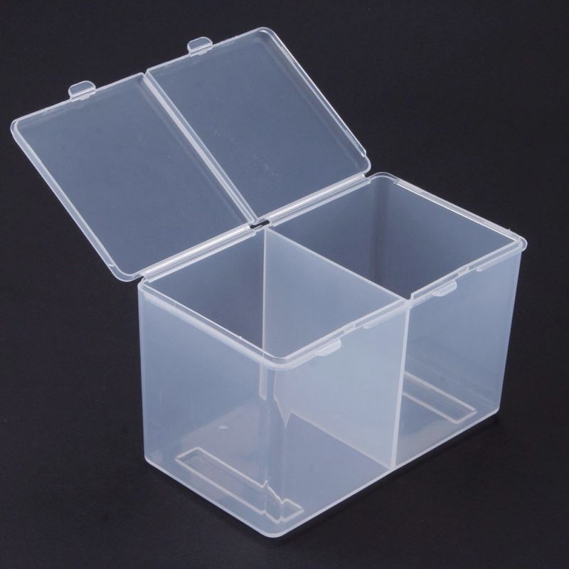 Nail Wipes Holder Box Double Compartment — NSI Australia
