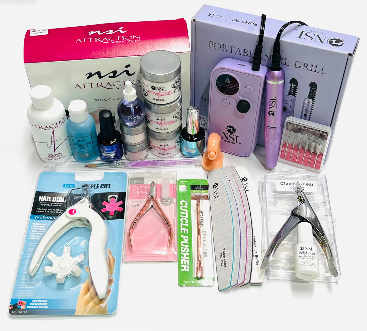 NSI Acrylic Kit with E-file — NSI Australia