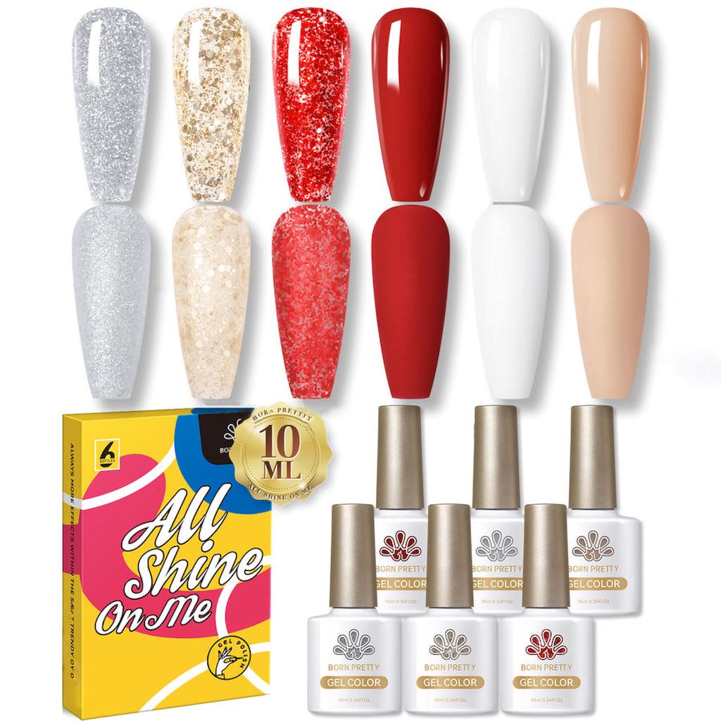 Snow Queen - Gel Polish 6 Colour Set NSI Australia